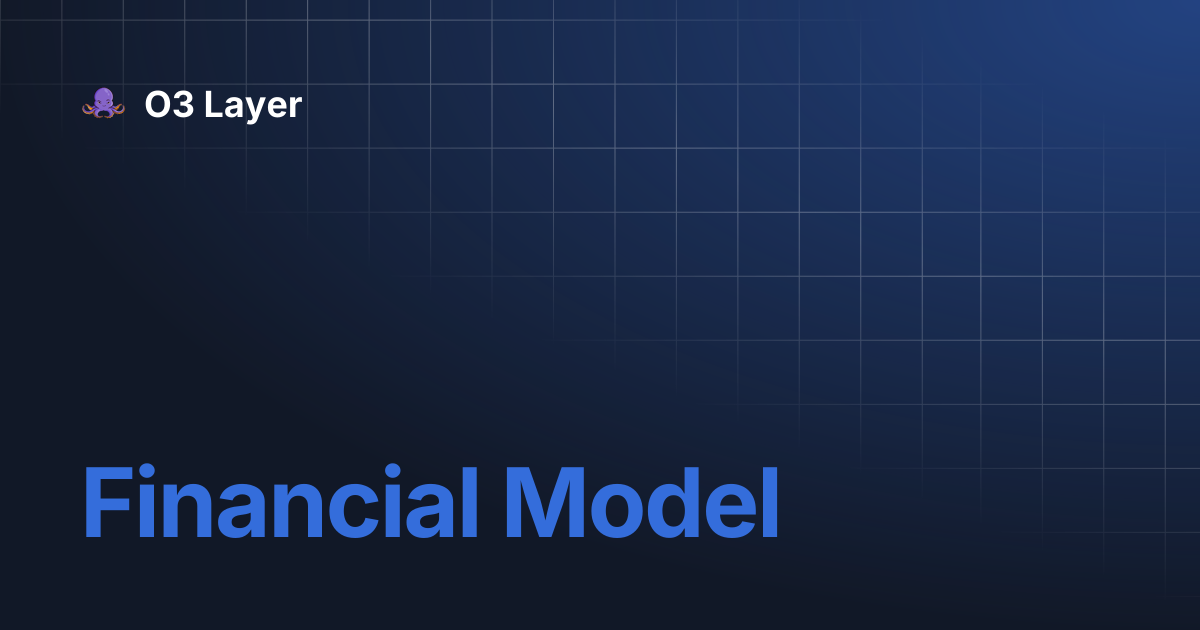 Financial Model | O3 Layer